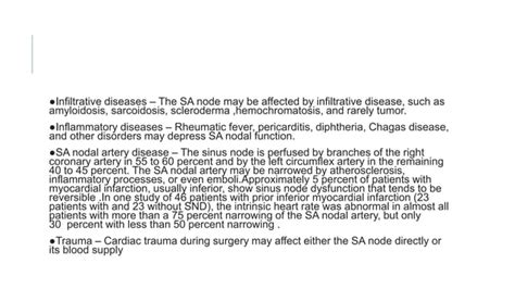 Sinus Node Dysfunction Pptx