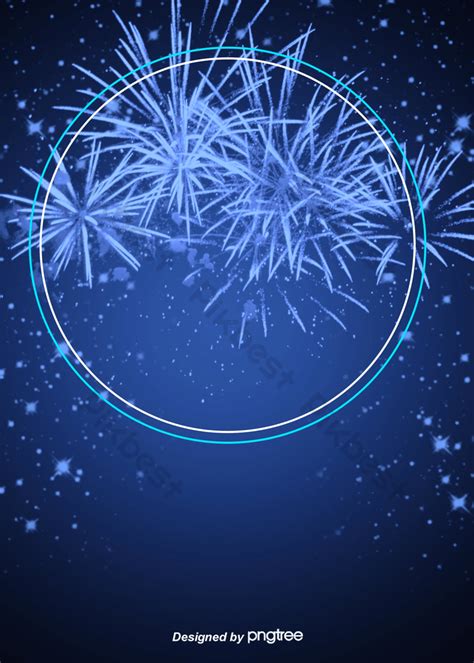 Firework Festival Blue Fireworks Background Psd Free Download Pikbest