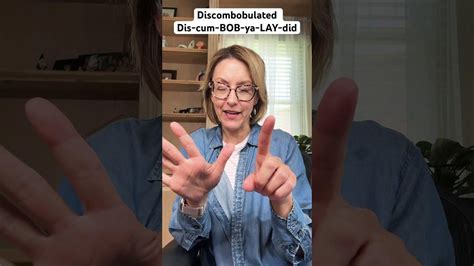 How To Pronounce Discombobulated Shorts Quick English Pronunciation