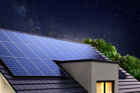 Your Solar Panels At Night Buskowitz Energy