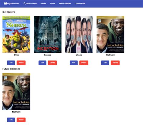 Github Minoo Angularmovies Web App To Browse Find Movies And Actors