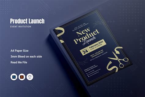 Product Launch Event Invitation Free Launch Flyer Templates To