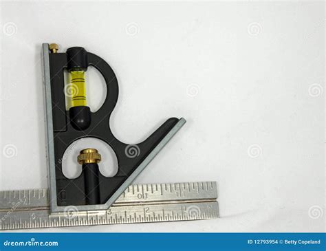 T Square And Level Tool Stock Images Image 12793954