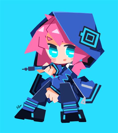 Nuu Nu Nyu Blue Poison Arknights Arknights Absurdres Commentary Highres Girl Blue