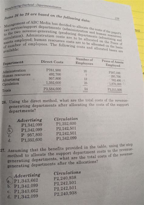 Solved Using The Reciprocal Algebraic ﻿method What Are