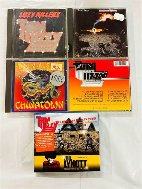 Thin Lizzy Set Of 5 Cds Collection 2