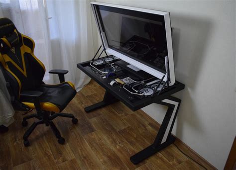 computer desk techpowerup case modding gallery