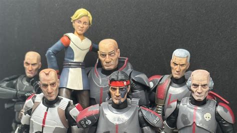 Bad Batch Head Sculpts Syndicate Customs