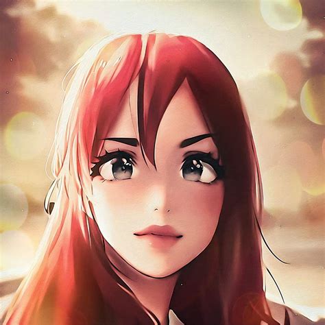 Meisje Met Rood Haar Anime Vs Realistisch