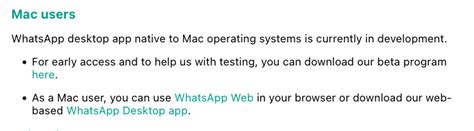 Whatsapp Desktop Native Support In Beta · Issue 956 · Thatguysam