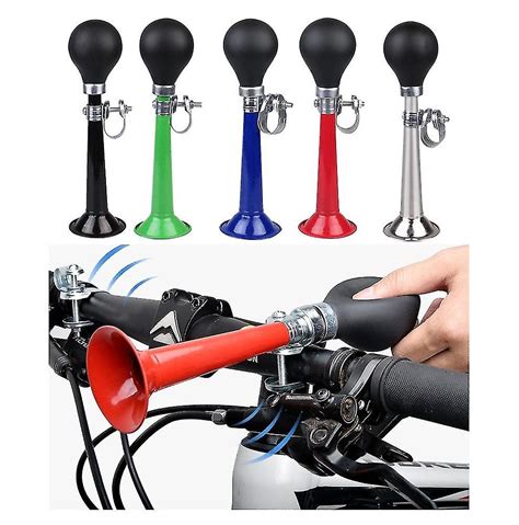 Handlebar Cycling Bike Bicycle Air Horn Bell Alarm Squeeze Loud Rubber