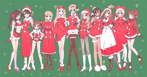 Hetalia Hetalia Female Characters ヘタ女子クリスマス December 25th 2019