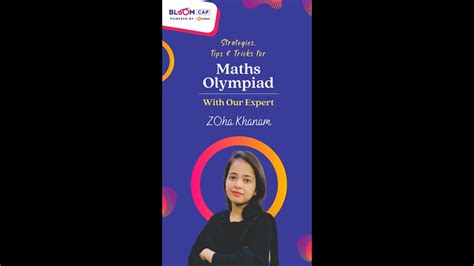 Strategies Tips And Tricks For Maths Olympiad By Expert Zoha Khanam