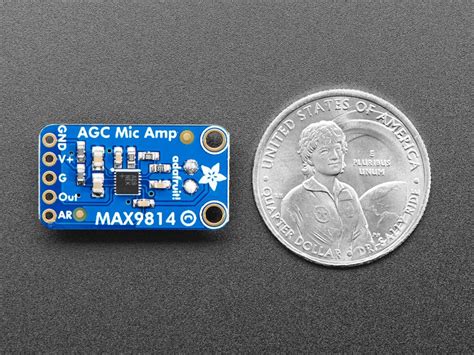 Electret Microphone Amplifier Max9814 With Auto Gain Control Id 1713 Adafruit Industries