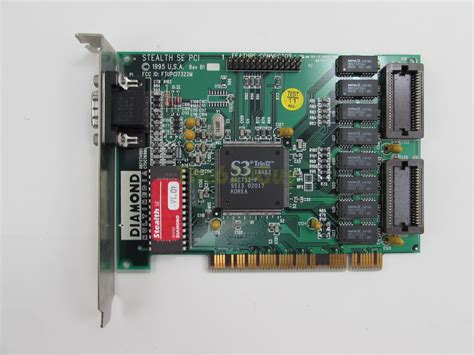 Diamond Stealth Se S3 Trio32 1mb Edo 32 Bit Vga Vlb Pci Video Graphic