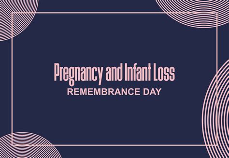 Pregnancy And Infant Loss Remembrance Day 25788930 Vector Art At Vecteezy