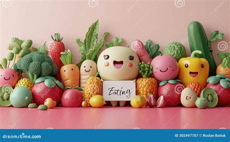Productos Alegres Personajes De Dibujos Animados Felices Verduras