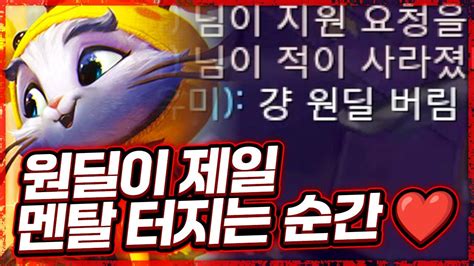 롤에서 원딜을 안하는 이유 Youtube