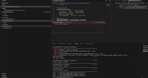Datadriver Powered Test Returns Test Cannot Be Empty Error Datadriver Robot Framework
