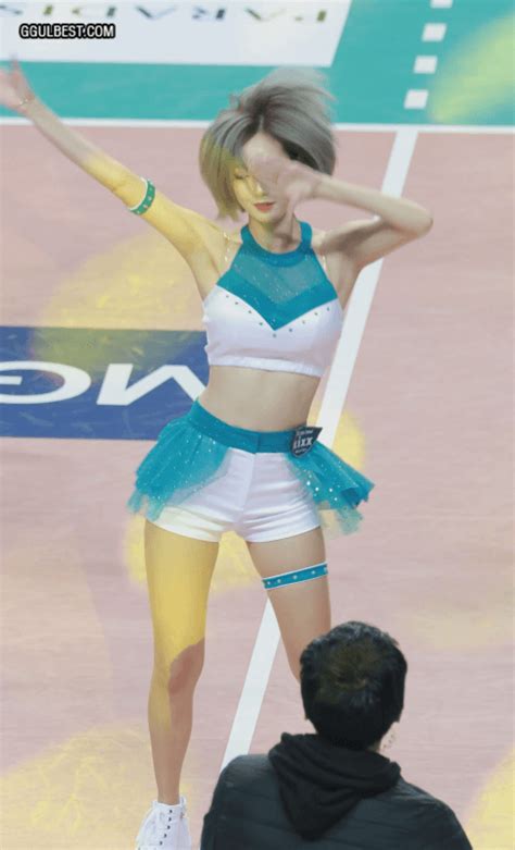Jjtvkr Mp4 Factory Cheerleader Seo Hyeonsuk Thigh Band 