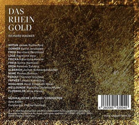 Richard Wagner Das Rheingold 2 CDs Jpc