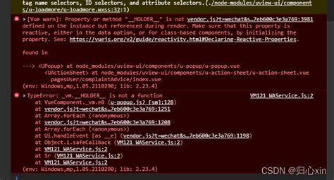 typeerror vm holder is not a function typeerror vm is not a