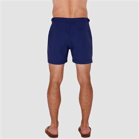 Avalon Del Rey 45 Inch Inseam Swim Trunks Navy Blue