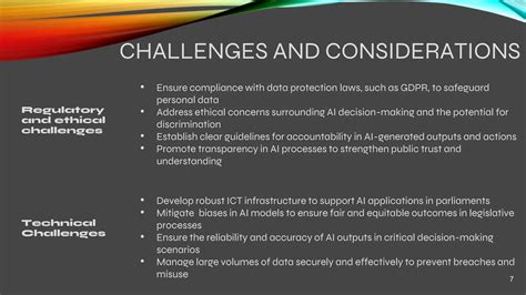 An Integration Framework For Ai Systems In Parliaments Ppt