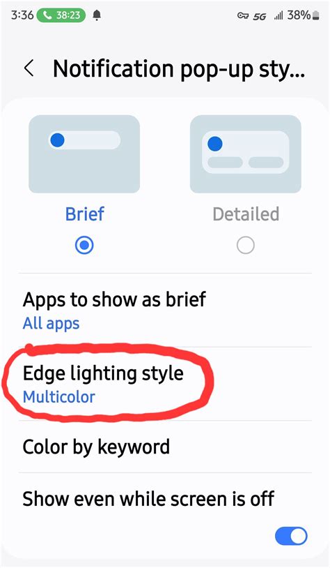 Solved Notification Pop Up Style Missing Samsung Community 2968197
