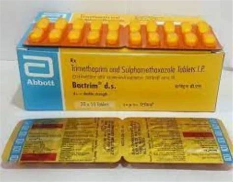 Trimethoprim Sulphamethoxazole Tablet At ₹ 25 14 Box Trimethoprim