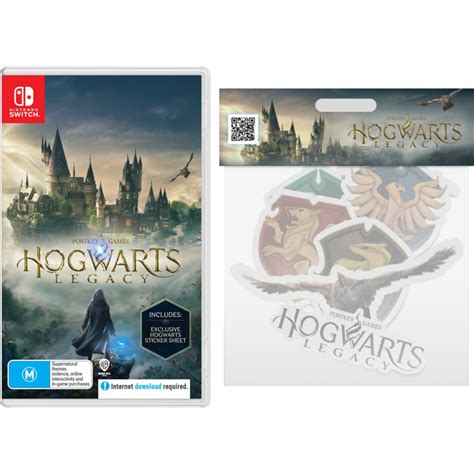Hogwarts Legacy With Sticker Sheet Nintendo Switch BIG W