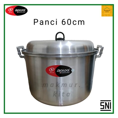 Jual Panci Besar 36 40 45 50 55 60 Cm Aluminium Global Eagle Panci
