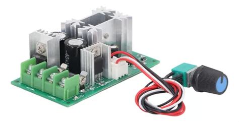 Regulador De Motor Dc Con Control De Velocidad Pwm 12 V 24 Cuotas