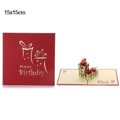Faire Part Invitation Carte Pop Up 3D Pour Filles Carte D Invitation