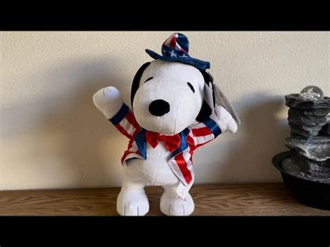 Gemmy Animated 4th Of July Snoopy Side Stepper Demo YouTube