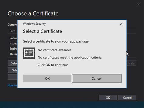 uwp wack test fail the app bundle must be digitally signed for