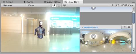 unity manual look dev