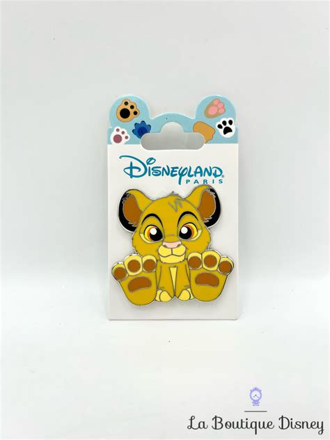 Pin Simba Big Feet Le Roi Lion Opening Edition Disneyland Paris 2023
