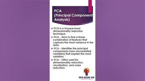 Do You Know What Is Lda And Pca In Machine Learning Logisticregression Lda Pca Youtube
