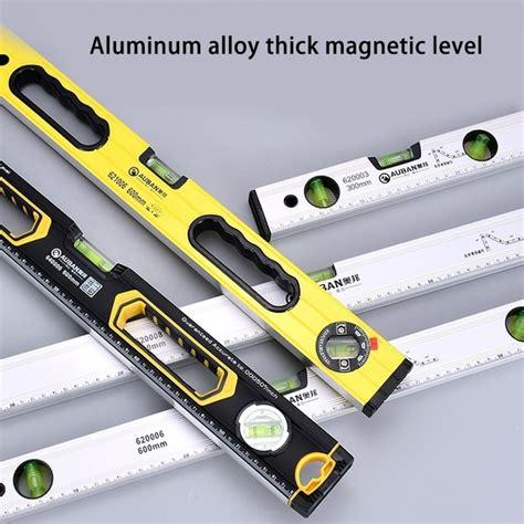 High Precision Spirit Level Magnetic High Bearing Ruler Lever Bubbles