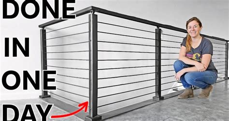 How To Build A Diy Stair Railing On A Budget