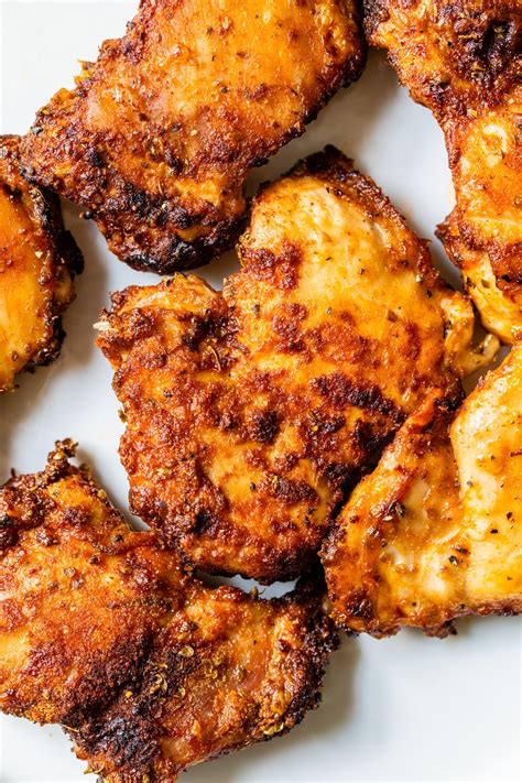 Air Fryer Chicken Thighs The Almond Eater