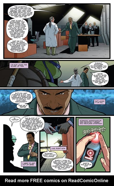 Read Online Teenage Mutant Ninja Turtles Micro Series Comic Issue 3