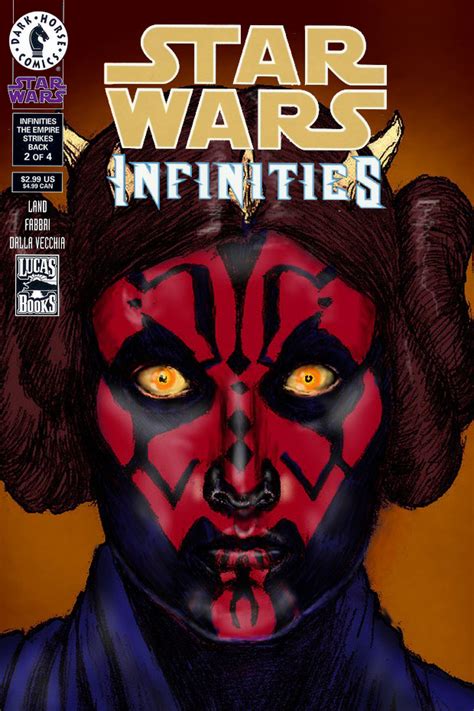 Darth Leia Spoof Cover Star Wars Infinities By Nick Perks On