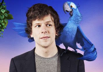 Jesse Eisenberg Returns As Blu In Rio 2 Pepph