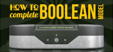 How To Complete Boolean Model For Clean Render BlenderNation