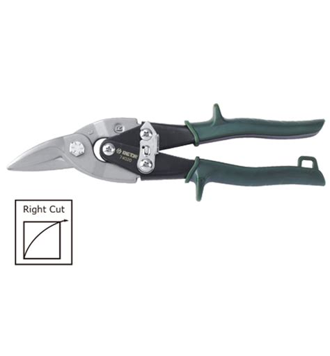 King Tony Aviation Tin Snips Right 10