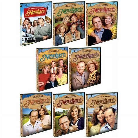 Newhart Complete Tv Series Seasons 1 8 Dvd Region Code 1 Comedy Of