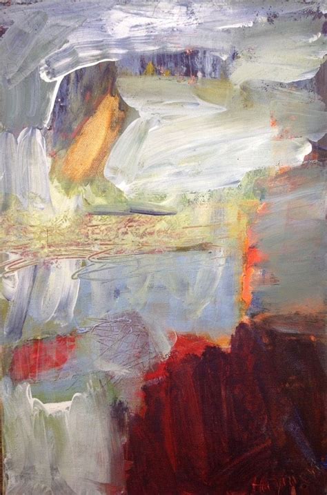 Anna Hryniewicz Morning Drizzle 27x41cm 2014 Astratto Pittura