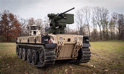 Us Army Receives First Light Robotic Combat Vehicles Rcv L